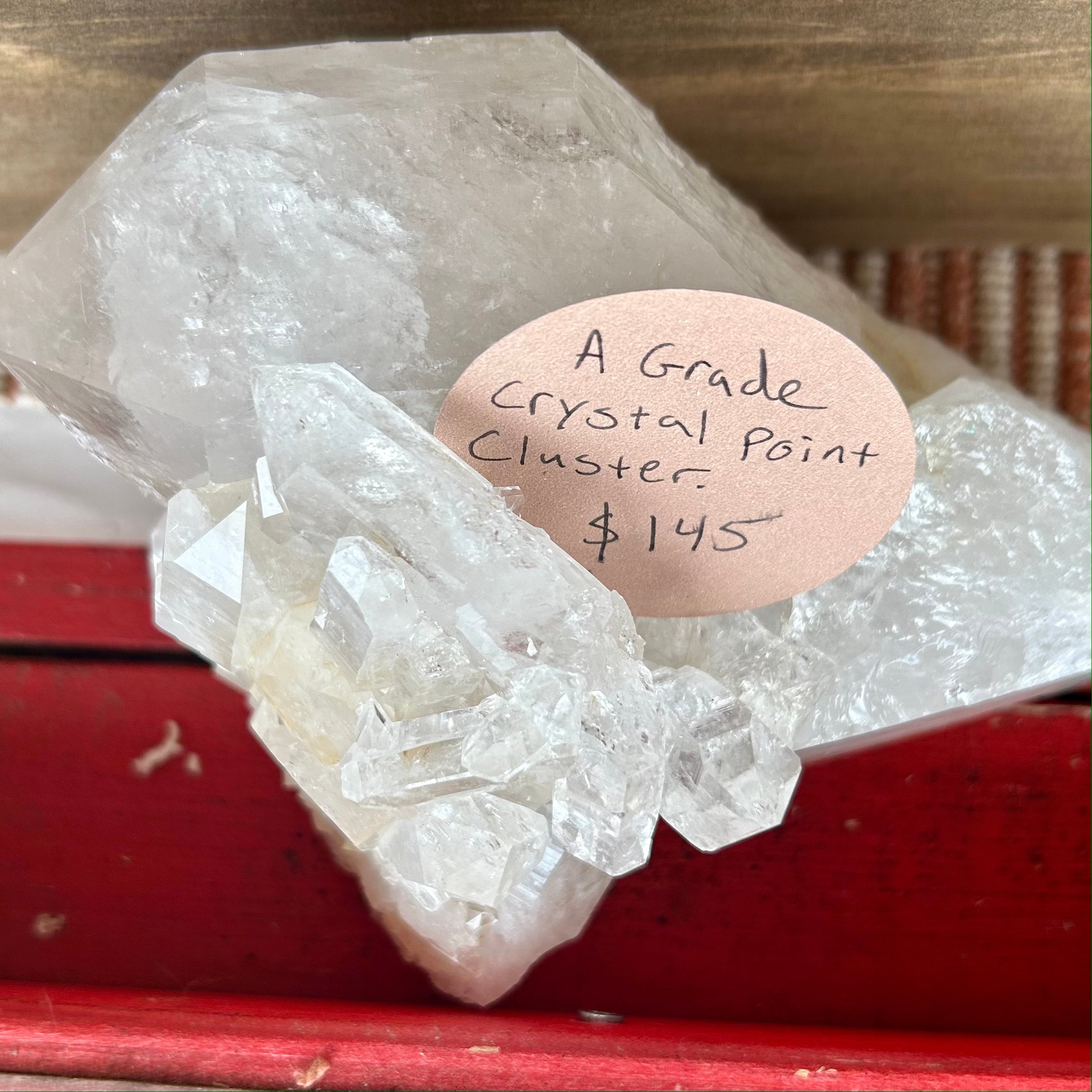 A Grade Crystal Point Cluster | Natural State Market